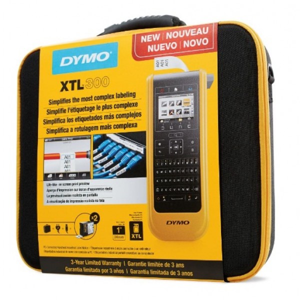 DYMO XTL 300 Profesyonel Endüstriyel 24 mm Etiketleme Makinesi Çantalı ...