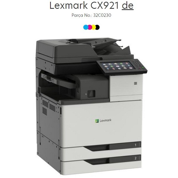 Lexmark CX921de MFP Renkli Çok Fonksiyonlu Yazıcı / Tarama / Fotokopi ...